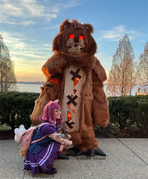 My Friend And I Cosplayed Annie And Tibbers From Lol Rriotgames