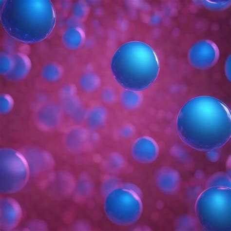 Premium Photo Two Blue Light Blobs Abstract Background