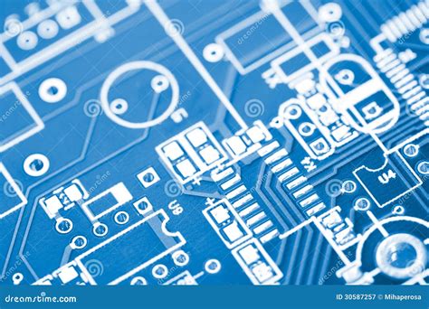 HiTech Circuit Board Stock Image Image Of Internet Pattern 30587257