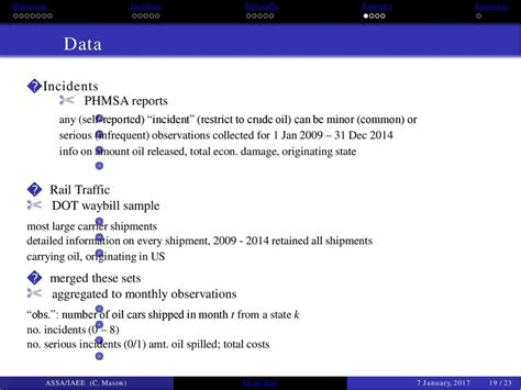 Analyzing The Risk Of Transporting Crude Oil By Rail Ppt Download