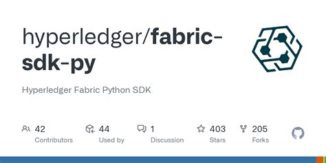 Github Hyperledgerfabric Sdk Py Hyperledger Fabric Python Sdk