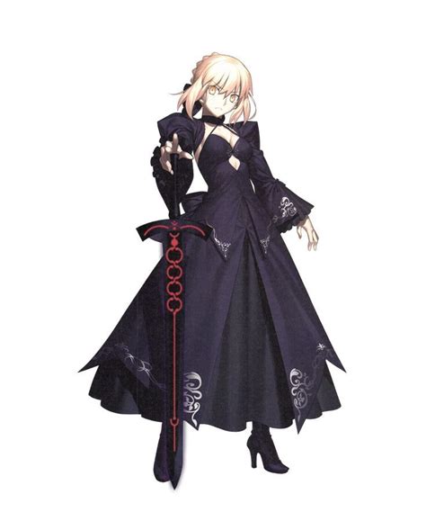 Artoria Pendragon Alter ~render~ From Mobile Phone Game ~fategrand Order~ Fate Stay Night