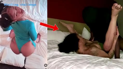 Hot Black Teen Gets Fucked Right After Doing The Ceiling Challenge Xvideos Com