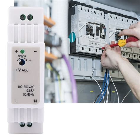 Rail Installation Half Bridge Pwm Din Rail Power Supply Single Output
