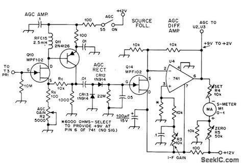 Agc With Manual Control Control Circuit Circuit Diagram