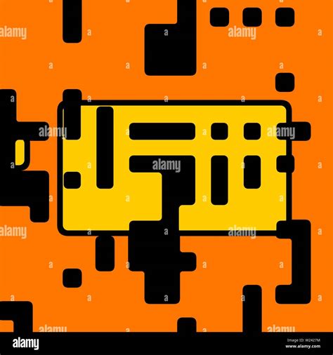 Computer Chip Illustration Stock Photo Alamy