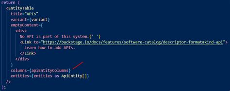 Proposal Remove System From Entity Tables · Issue 4553 · Backstagebackstage · Github