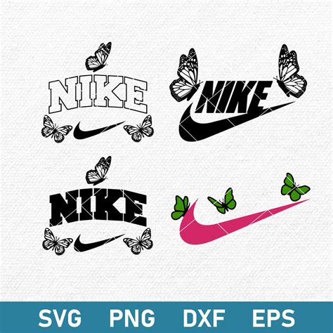 Nike Butterfly Bundle Svg Logo Nike Svg Logo Brand Svg Bu Inspire