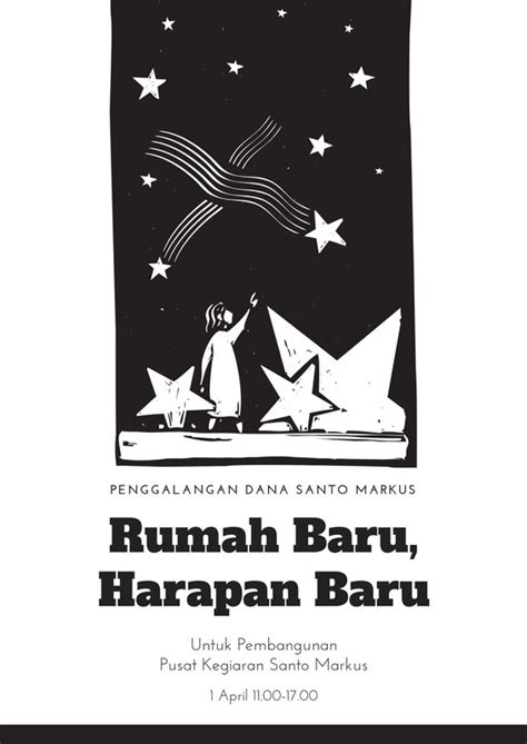 Contoh Poster Penggalangan Dana Bebas Edit Canva