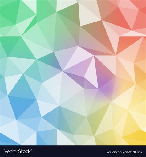 Brilliant Pattern Diamond Triangle Background Vector Image