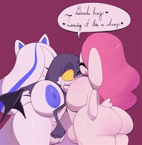 Rule Anthro Areola Ass Balls Bat Belle Mu Big Balls Big Breasts Big Penis Biped