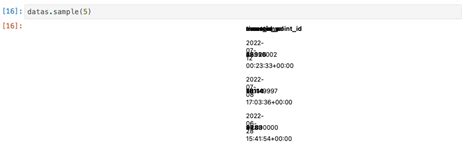 dataframe generated in jupyter notebook overlapping rander · issue