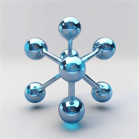 Premium Ai Image Super Detailed 3d Render Of Isolated Oxygen Molecule