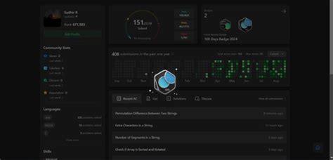 Completed 100 Days Of Problem Solving On Leetcode Sudhir Rakkiappan Posted On The Topic Linkedin
