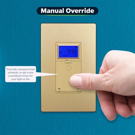 Digital Astronomic Timer Switch 7 Day Programmable Sunrise Sunset Single Pole