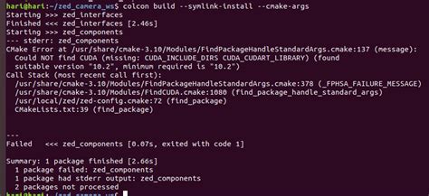 Could NOT Find CUDA Missing CUDA INCLUDE DIRS CUDA CUDART LIBRARY Issue Stereolabs