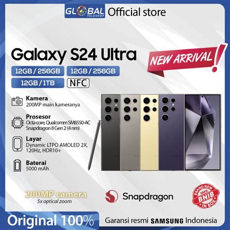 Jual Samsung Galaxy S Ultra G Gb Gb Tb Garansi Resmi Shopee Indonesia