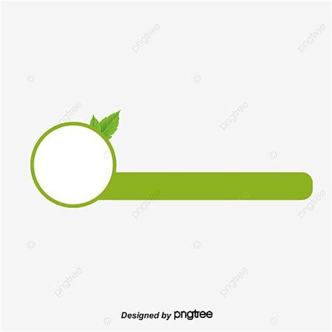 Beautiful Green Leaves Border