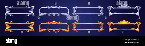 game frames silver and gold ui borders evolution from simple to luxury