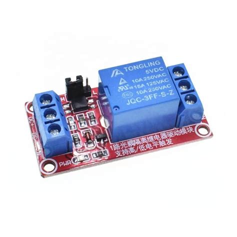Single Relay Module With Optocoupler Isolation 5v Arduino Shopee Malaysia