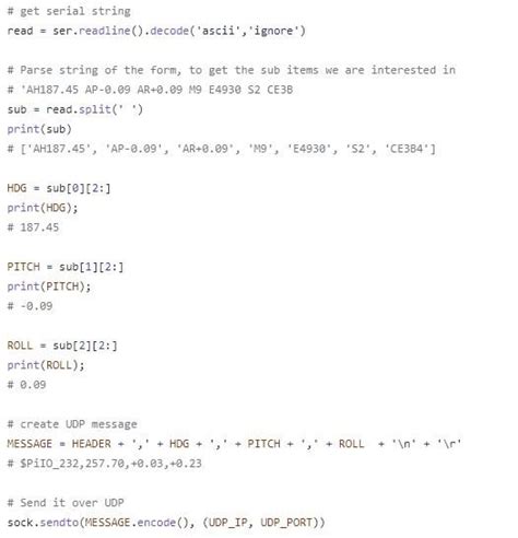 Raspberry Pi Rs232 Marine Compass Protocol Converter In Python