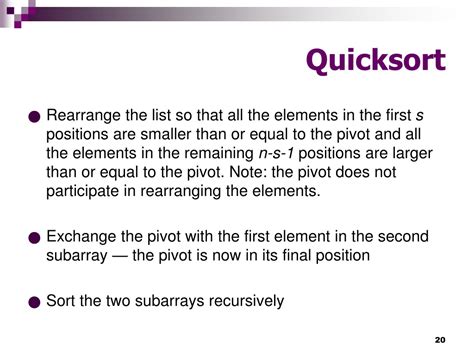 Ppt Mastering Divide And Conquer Algorithms Mergesort Quicksort Powerpoint Presentation Id