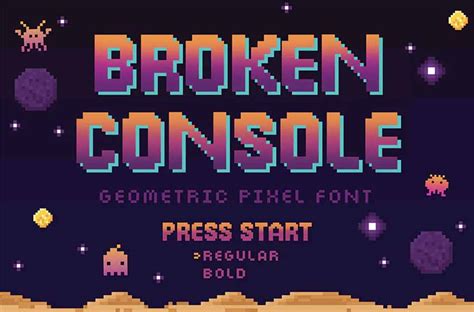 43 Best Game Arcade Fonts Retro Pixel Video Game Styles Envato Tuts