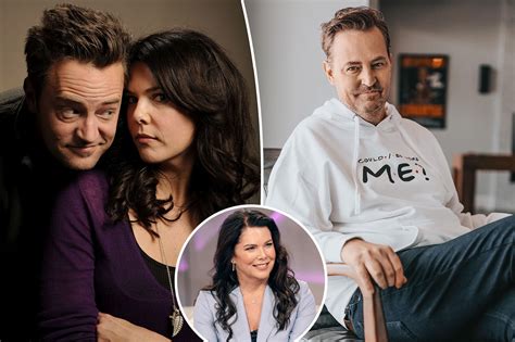 Matthew Perry Called ‘beautiful Lauren Graham ‘one Of His Favorite