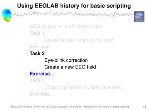 PPT Using EEGLAB History For Basic Scripting PowerPoint Presentation ID 1792976