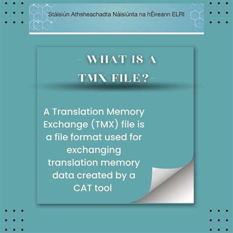 EstÓr Na HÉireann On Linkedin Not Sure What A Tmx File Is Tmx Files Are One Of The Many File