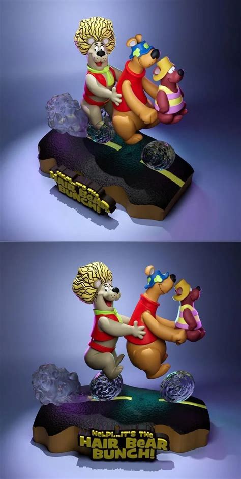 Hair Bear Bunch Free High Quality Models