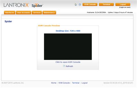 Lantronix spider kvm操作 Tony Wu s Blog