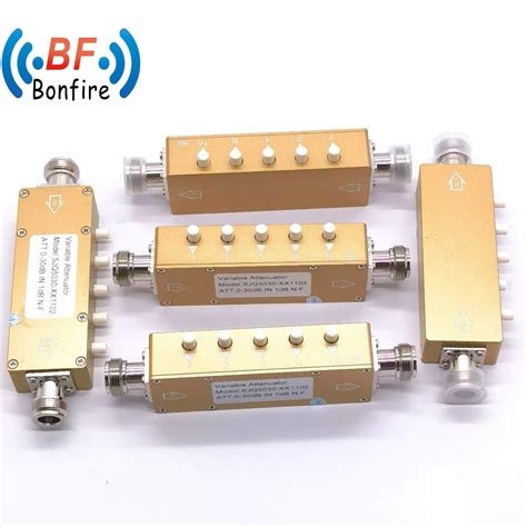 Dc 3000mhz 5w 10w Rf Variable Attenuator Adjustable Attenuator Stepped