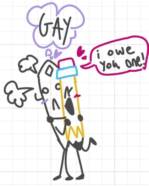 Pencil Bfdi Should Kiss Needle Bfdi Fandom