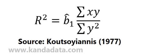 Calculate Coefficients Bo B1 And R Squared Manually In Simple Linear Regression Kanda Data