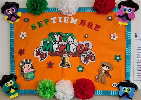 Friso Septiembre Decoraciones Escolares Periodico Mural Septiembre