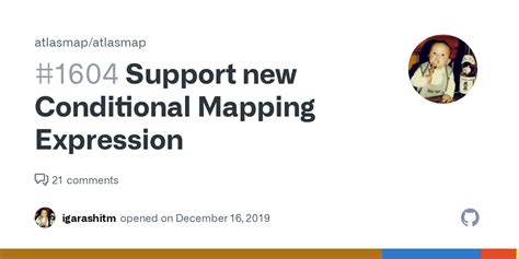 Support New Conditional Mapping Expression · Issue 1604 · Atlasmap