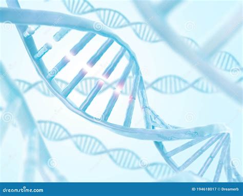 Dna Structure Abstract Biotechnology Background Stock Illustration Illustration Of Graphic
