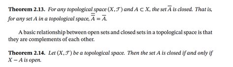 Solved Theorem 2 13 For Any Topological Space X T And