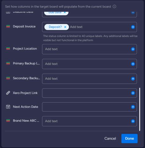 Automation Not Moving Over Columns Special Workflows And Use Cases Monday Community Forum