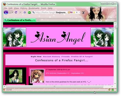 Auto Hide The Status Bar In Firefox