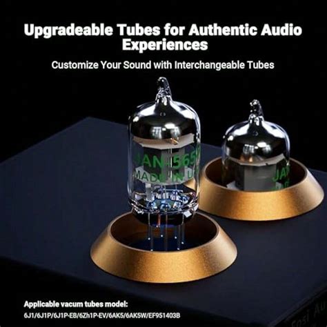 Phono Preamp For Turntable MM Record Player Preamplifier With Gain Gear Stereo Tube Pre Hi