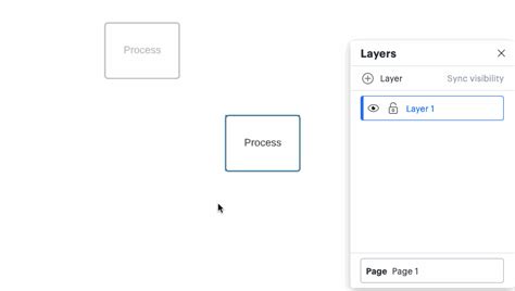 Connecting Shapes In Different Layers In Lucidchart Community