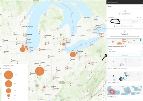 Cluster Size Based On Sum Of Value Esri Community