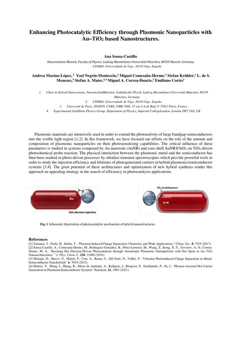 Pdf Enhancing Photocatalytic Efficiency Through Plasmonic Nanoparticles With Autio 2 Based