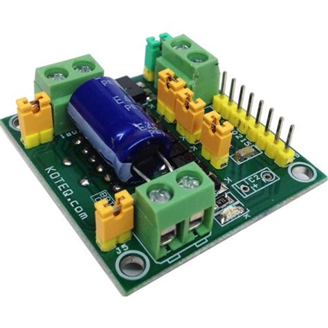Dual Dc Motor Driver For Robot With L298 Electronics Lab