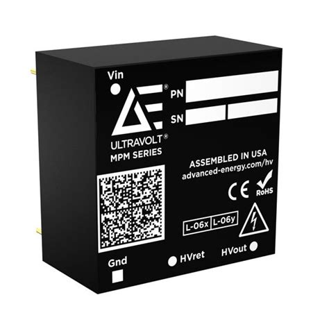 MPM Series High Voltage Power Supplies Micro Size Power