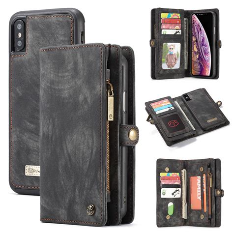Iphone Xs Detachable Wallet Case At Mildred Fulcher Blog