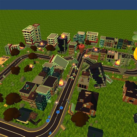 Unity Play Humans Vs Robots Game