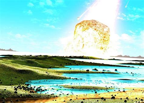 Chicxulub Asteroid Impact 7 Greeting Card By Science Photo Library